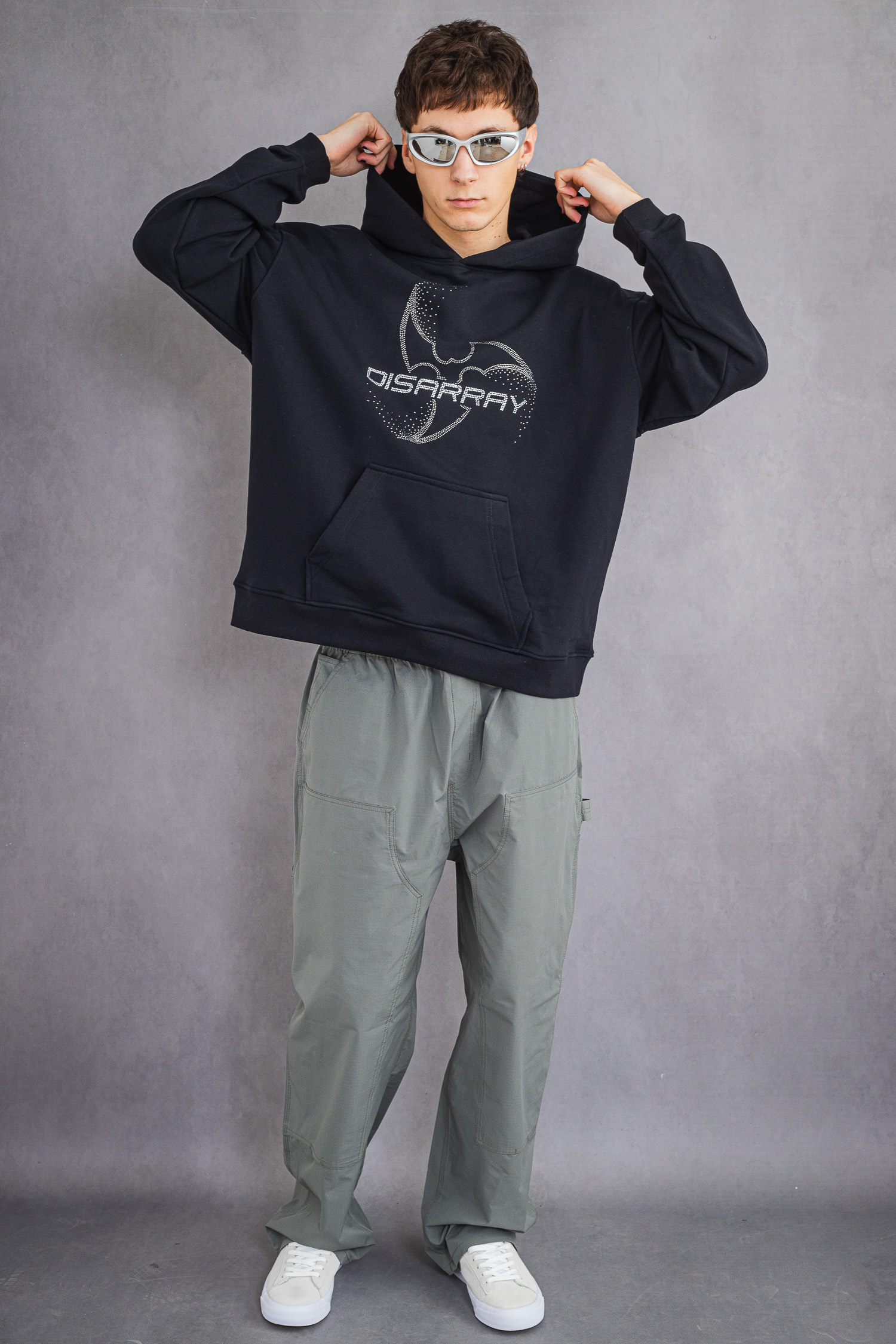 Disarray Shuriken Hoodie Black