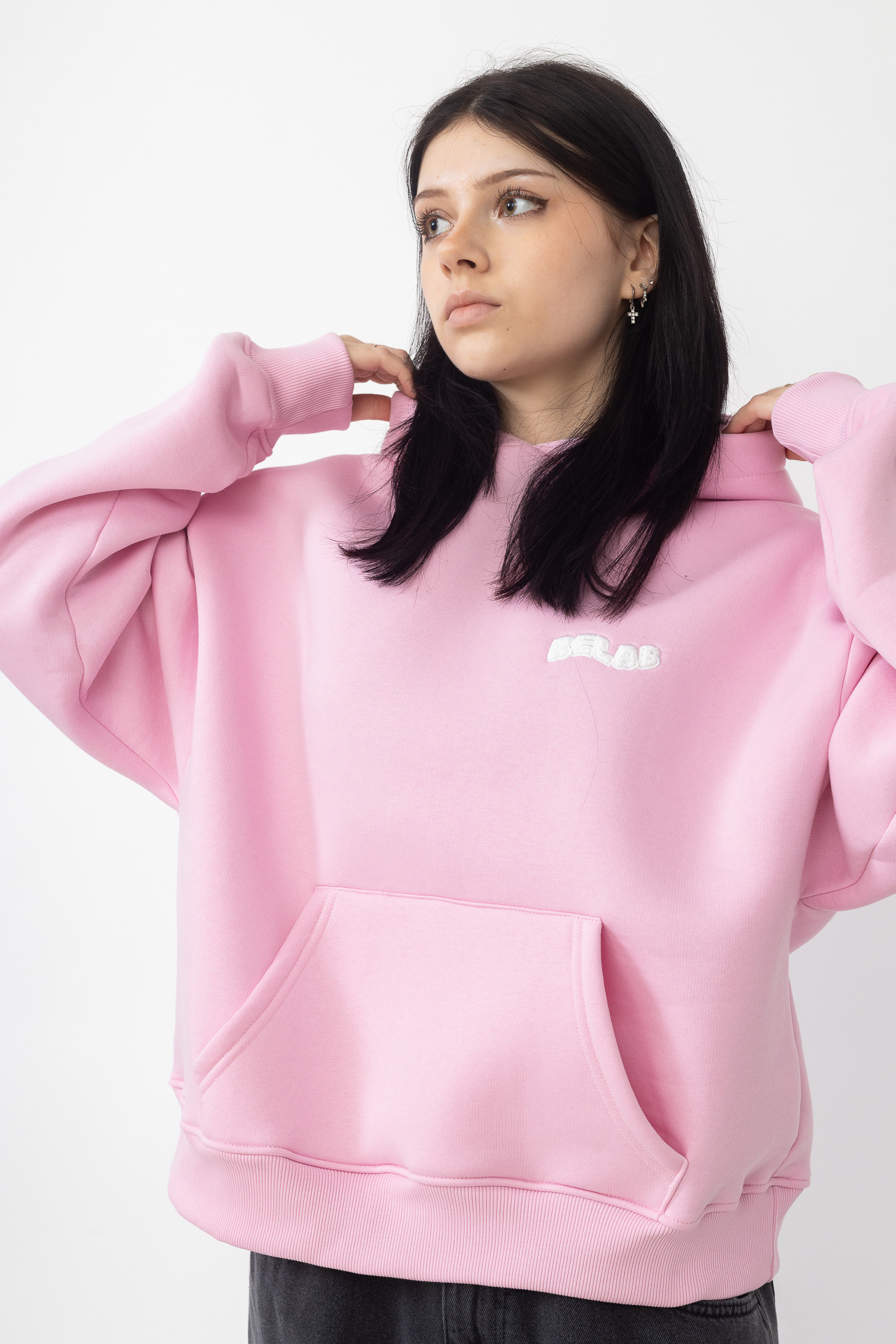 Relab Basic Hoodie Pink