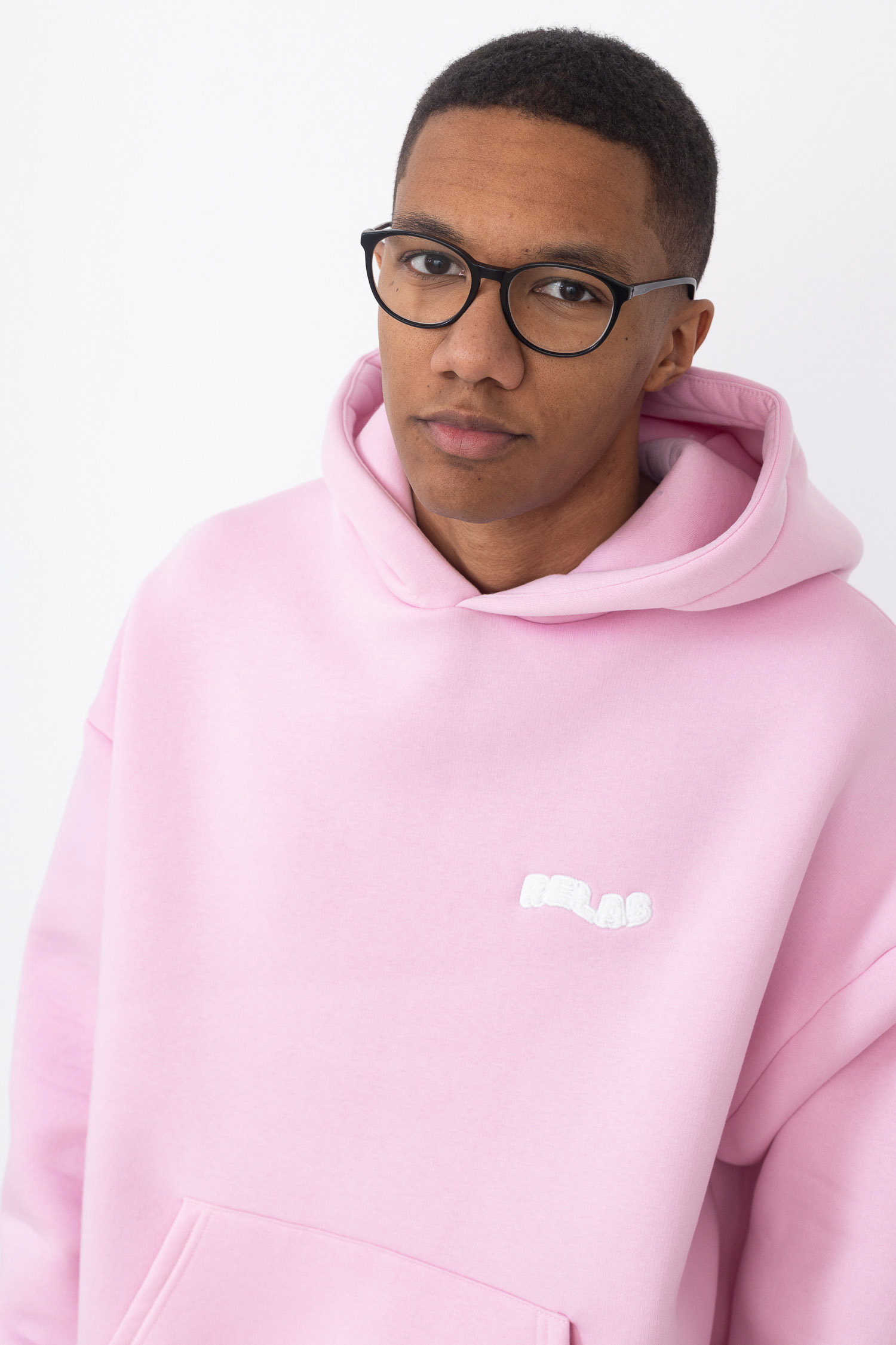 Bluza Z Kapturem Relab Basic Pink