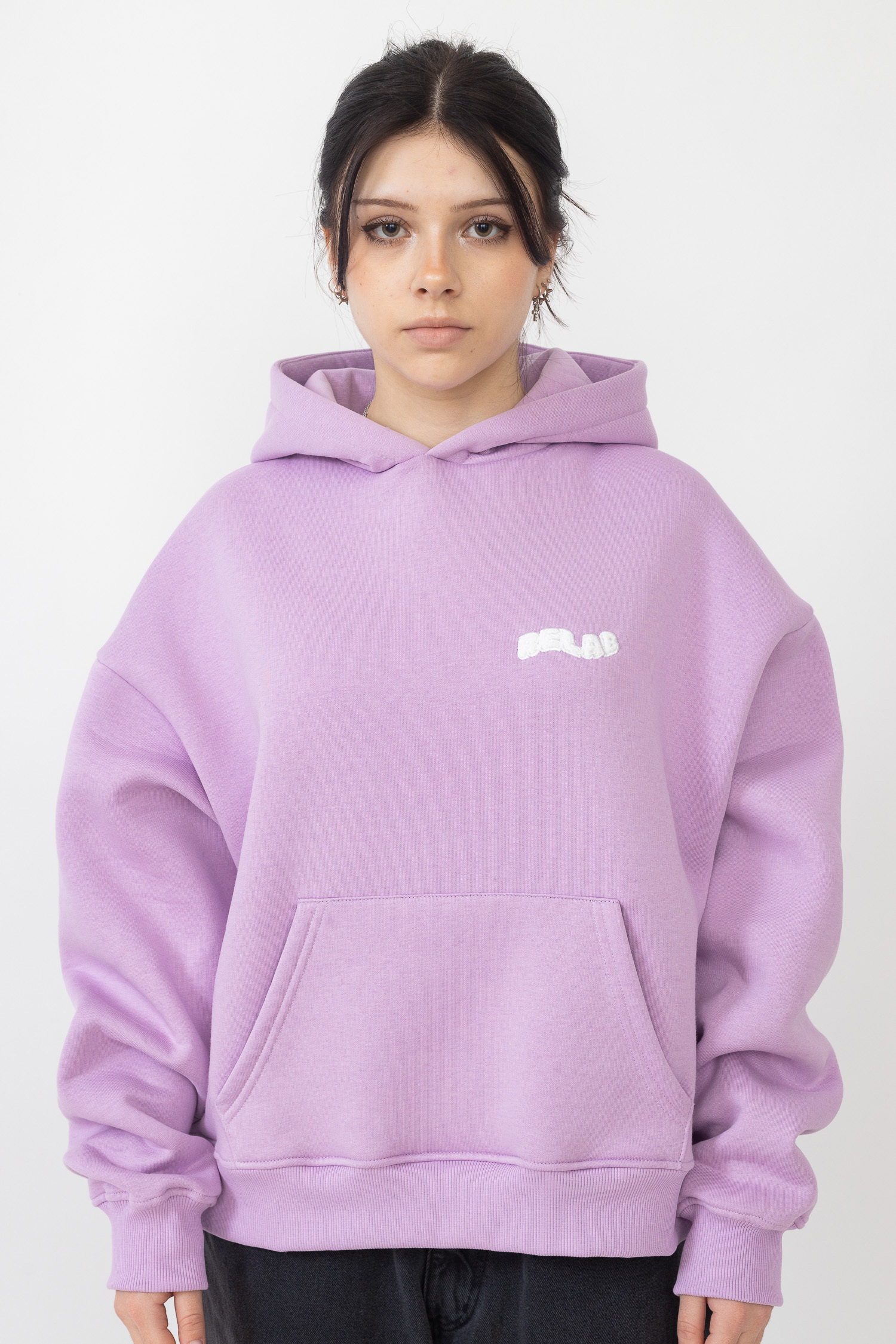 Relab Basic Hoodie Lavender