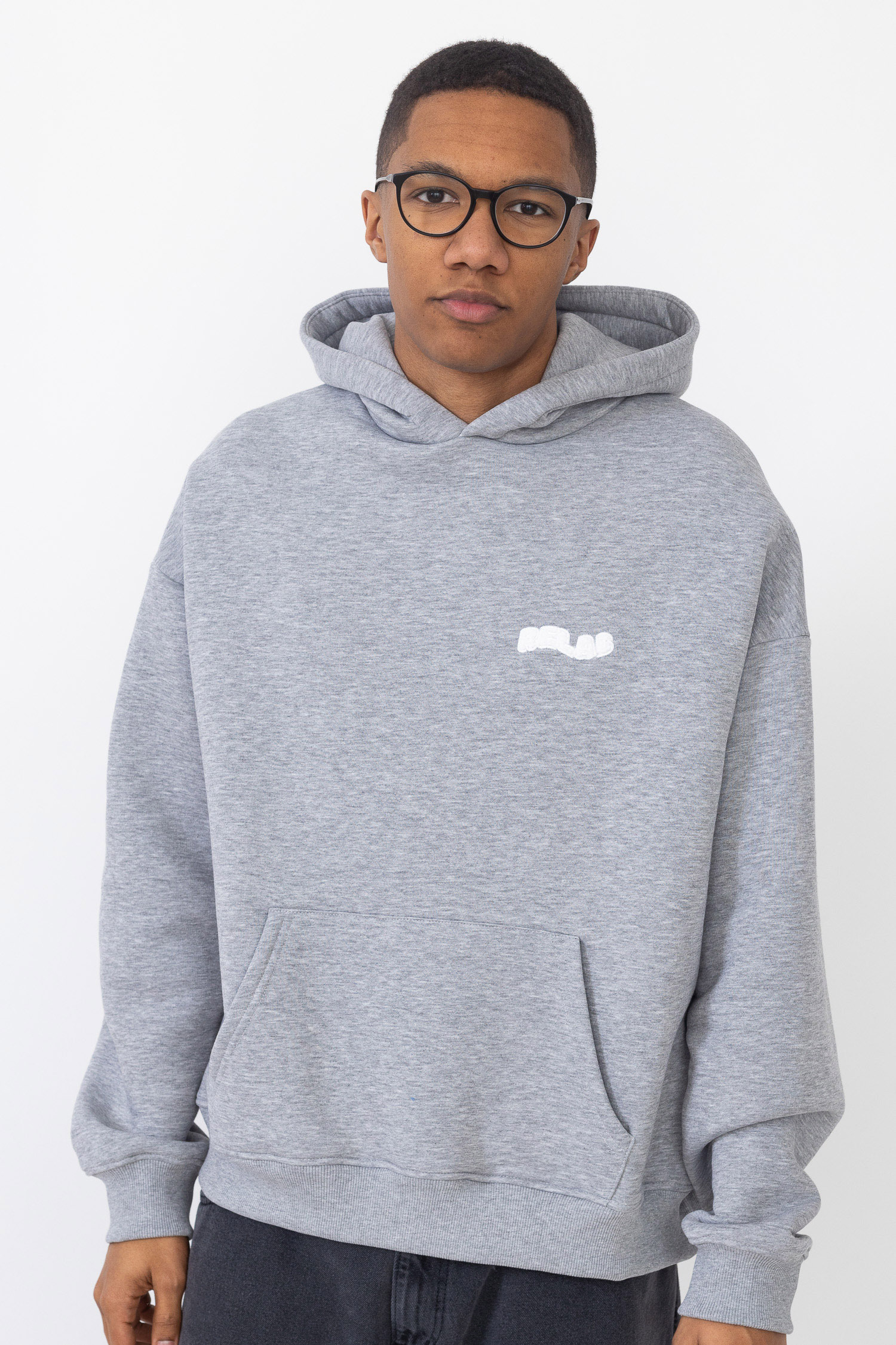Relab Basic Hoodie Grey