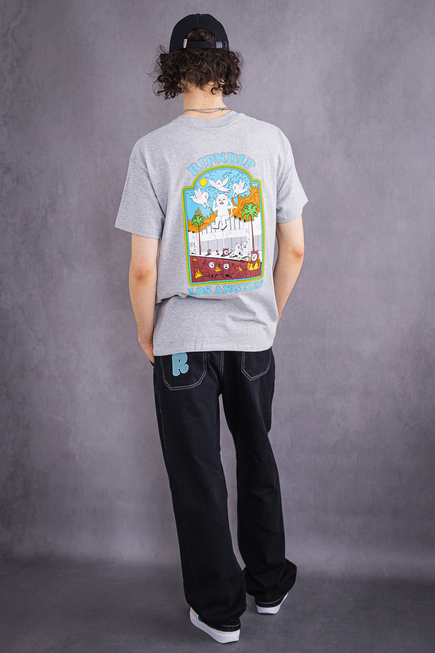 Spodnie Relab Basic Black Blue