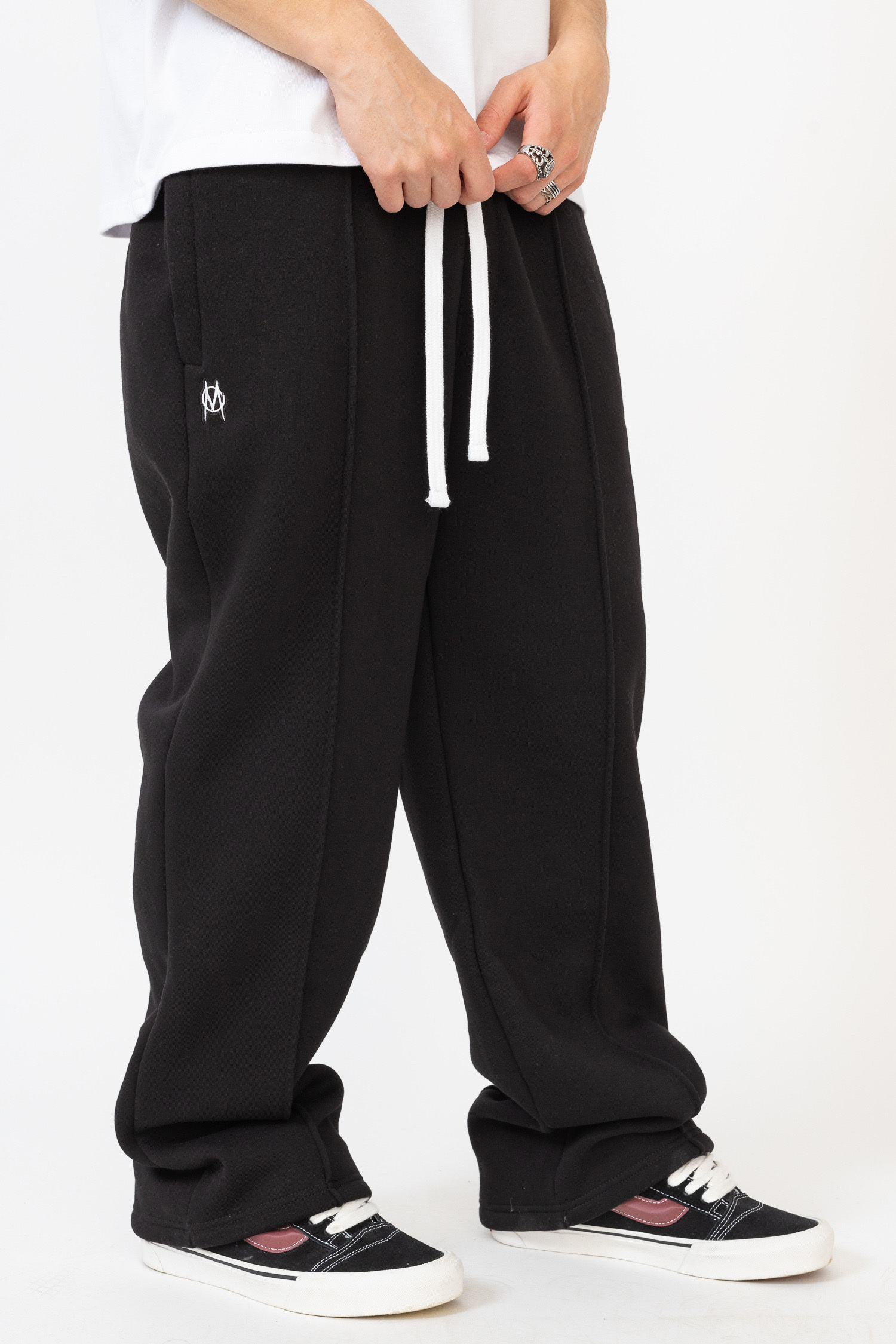 Spodnie dresowe Mercur Mini Logo Black