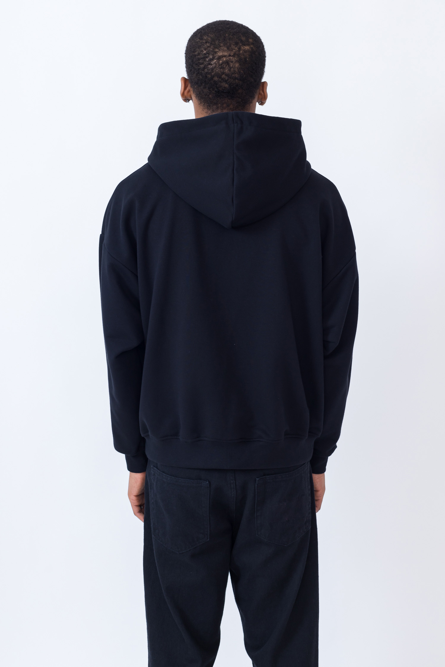 Bluza Rozpinana Chaos Alien Zip Hoodie Black Violet