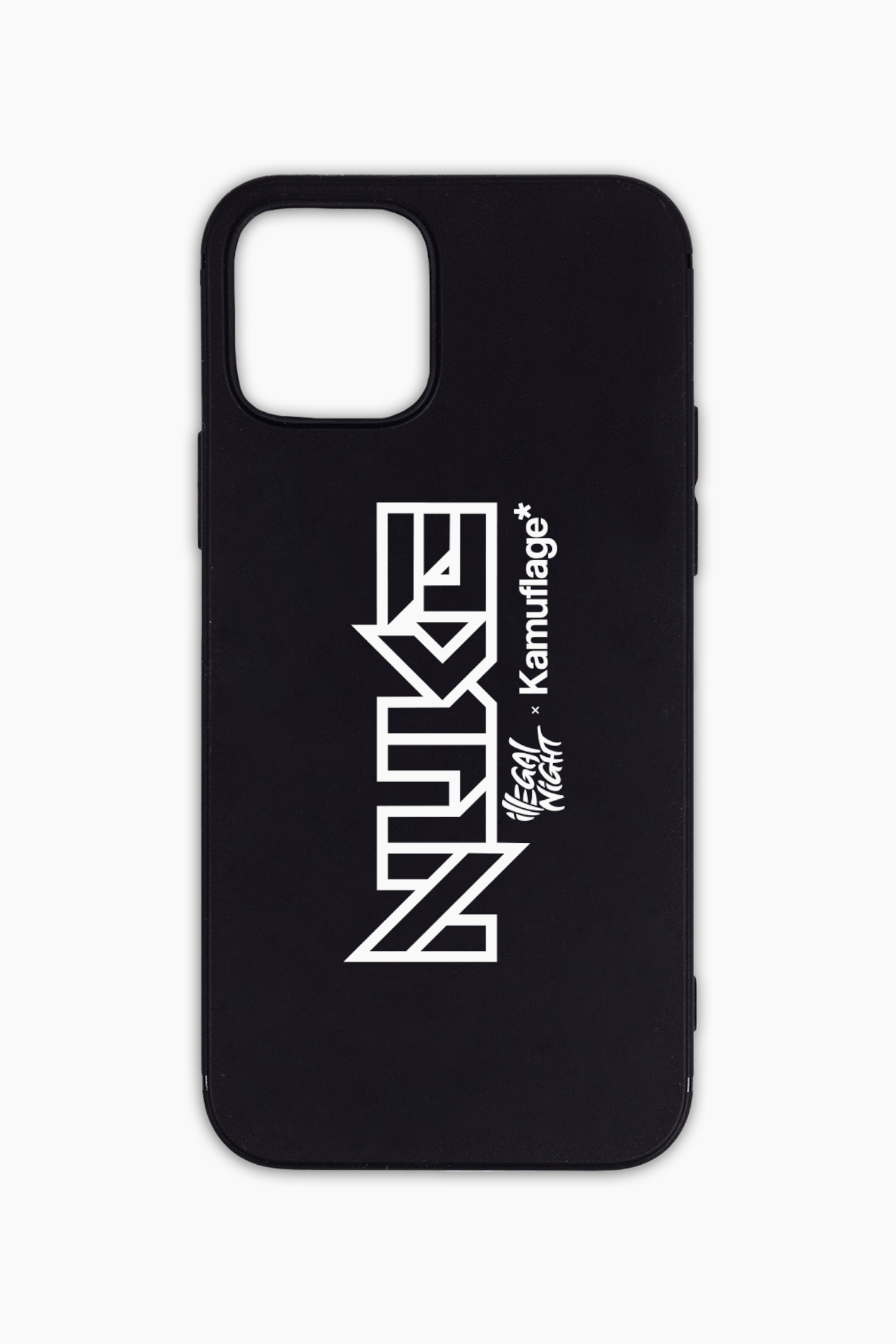 iPhone 12 Kamuflage X Illegal Night NUKE Case Black