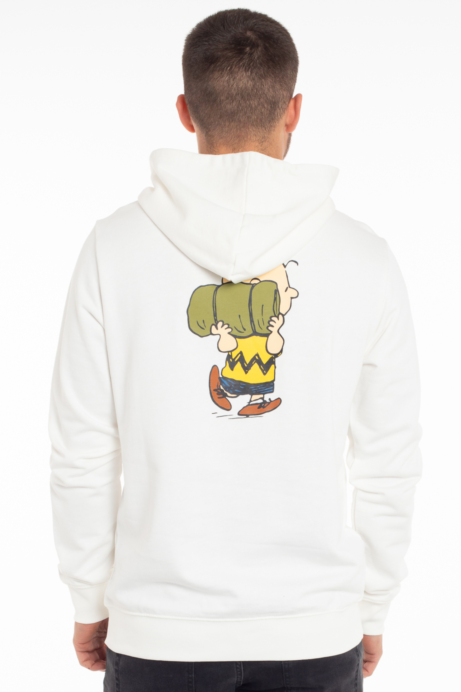 Mikina S Kapucí Element X Peanuts Trekking White W1HOB3-11