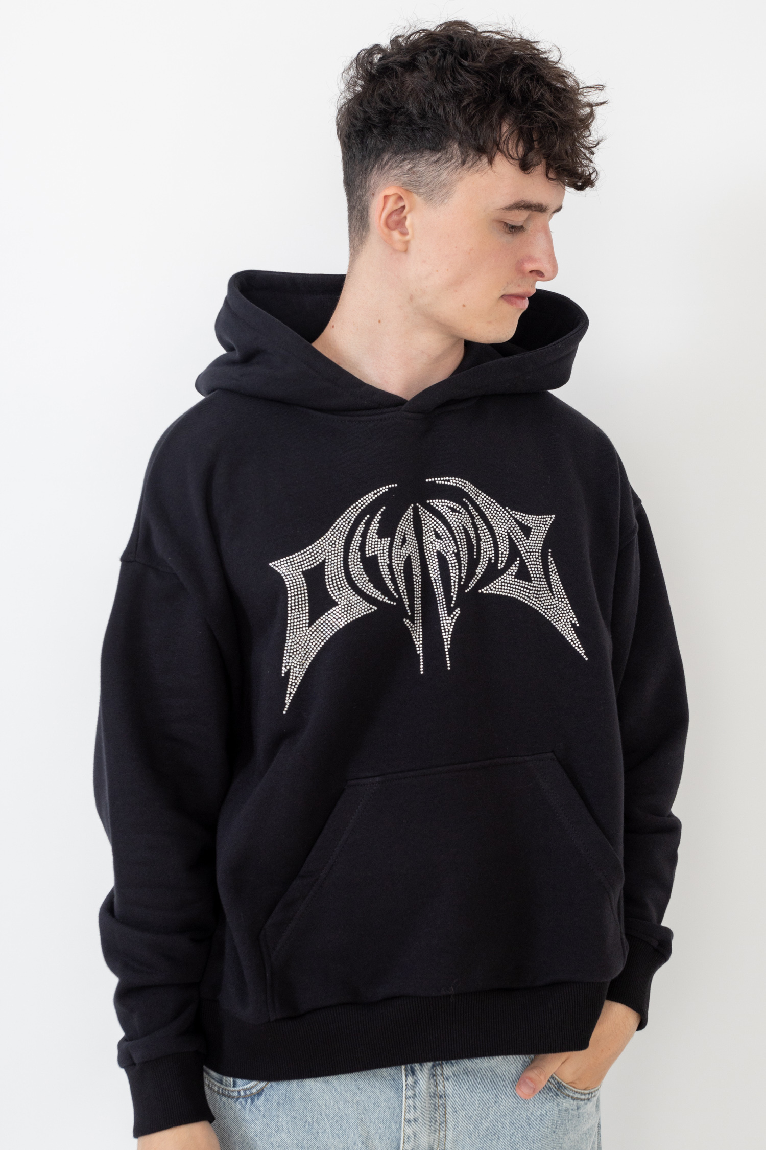 Bluza Z Kapturem Disarray DISARRAY Black