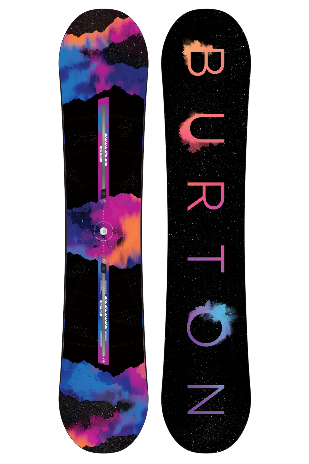 Burton Socialite Womens Snowboard 142 13222103000 Multi