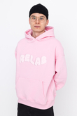 Bluza Kaptur Relab Cozy Pink