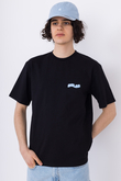 Koszulka T-shirt Relab Basic Logo Black Blue