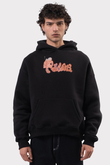 Bluza Z Kapturem Relab Rust Black