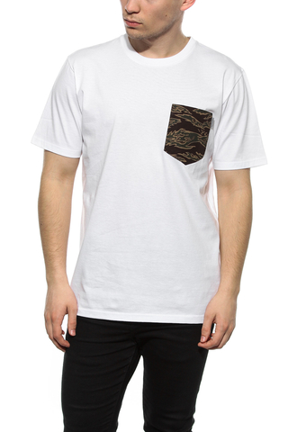 Koszulka Carhartt Lester Pocket White Camo I017127-0296