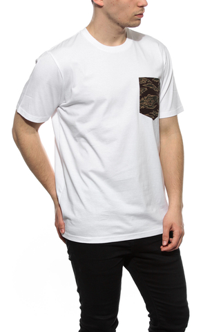 Koszulka Carhartt Lester Pocket White Camo I017127-0296