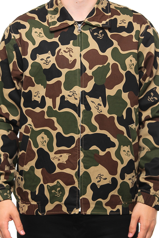 Ripndip Camo Cotton Choach Jacket RND2209