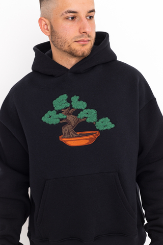 Bluza Kaptur Relab Bonsai Black