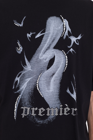 Première Flocking T-shirt Black