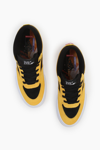 Vans X Bruce Lee Skate Half Cab Sneakers Black Yellow VN0A5FCDY231