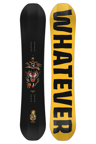 Bataleon Whatever Snowboard 159W 10.18.WHAT.159WIDE Black Yellow