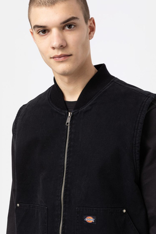 Dickies Duck Canvas Vest Black DK0A4XFXC401
