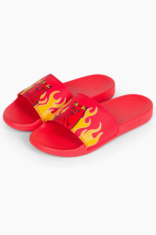 Ripndip Lord Devil Sliders Red RNDDVLSLD
