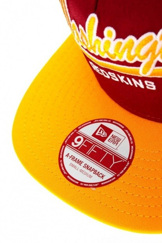 SCRIPT LOGO WASHINGTON REDSKINS