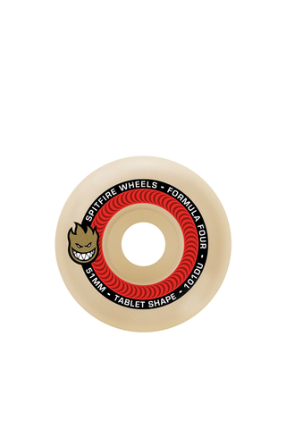 Spitfire Formula Four Tablets 51 Wheels 2111020851 Red Black
