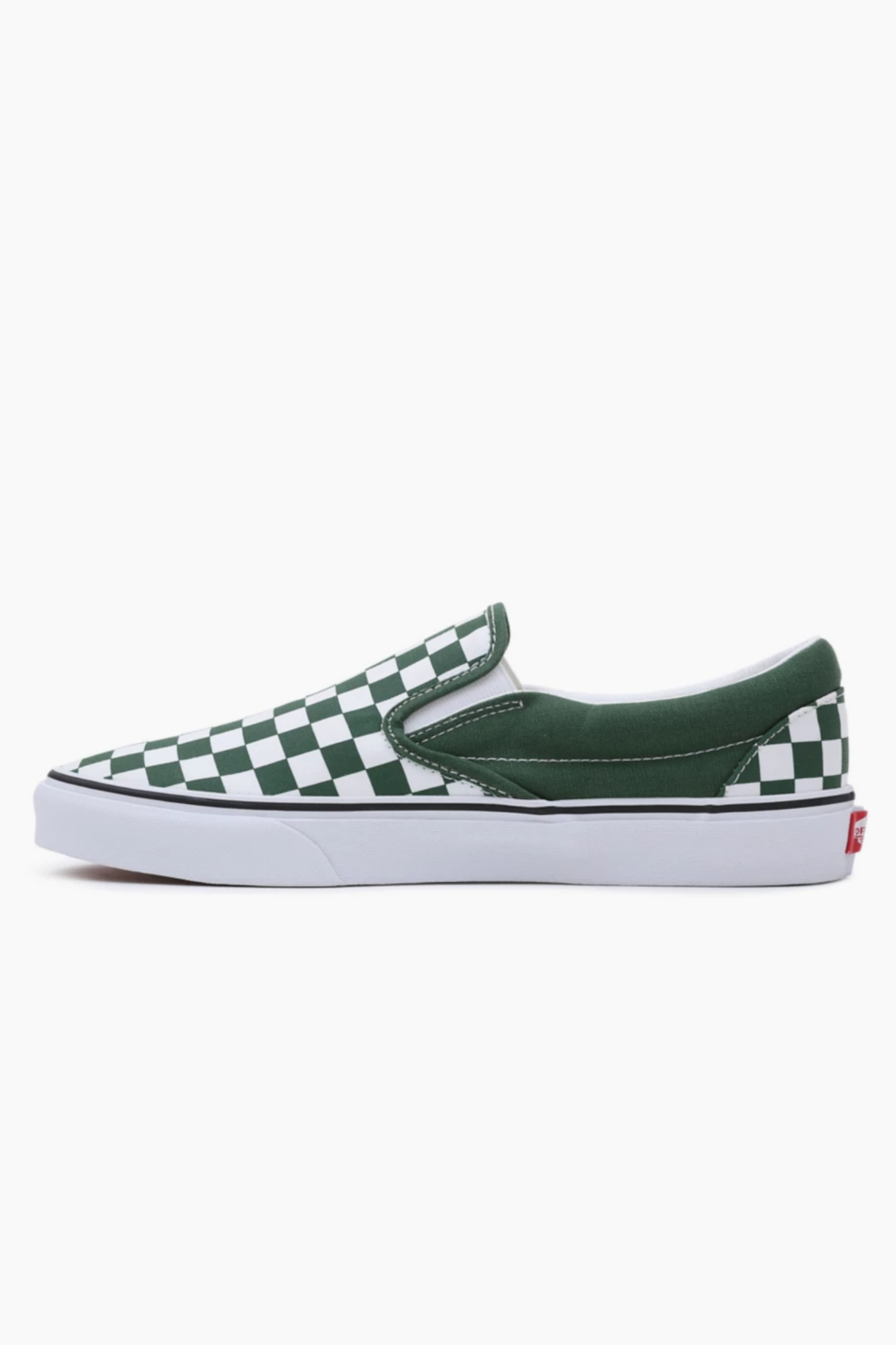Vans Classic Slip On Checkerboard Sneakers Green VN0A7Q5D6QU