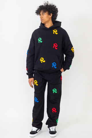 Spodnie Relab Multicolor Black