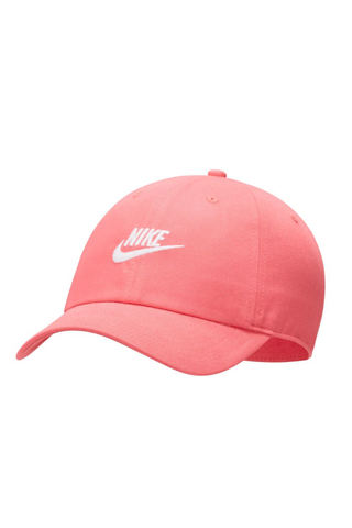 Nike Sportswear Heritage86 Futura Washed Cap 913011-894 Coral Pink