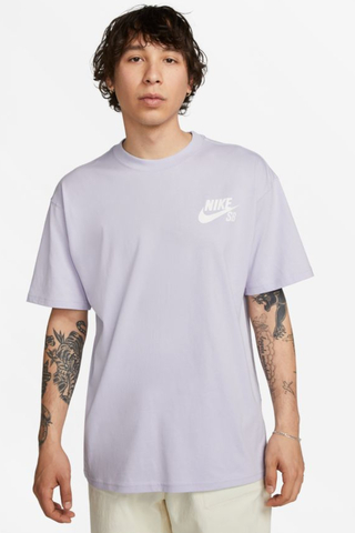Nike SB Logo Skate T-shirt Oxygen Purple DC7817-536