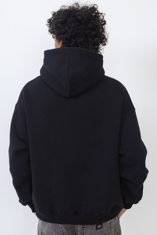 Bluza Z Kapturem Relab Basic Black Blue