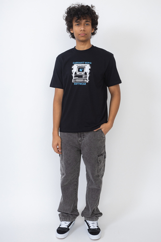 Koszulka T-shirt Carhartt WIP Fixed Bugs Black I033119-89XX Koszulka T-shirt Carhartt WIP Fixed Bugs Black I033119-89XX