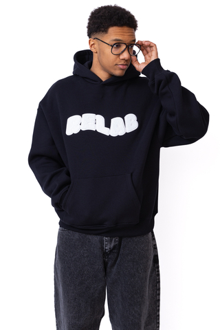 Bluza Z Kapturem Relab Cozy Black