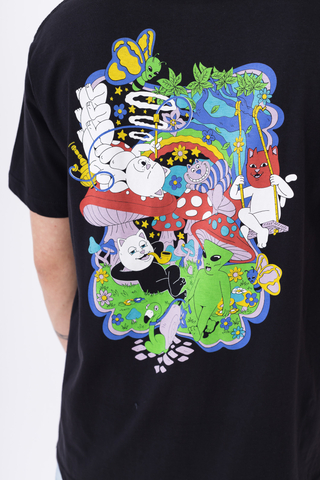 Ripndip Rabbit Hole T-shirt RND9942 Black