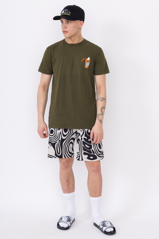 Koszulka T-shirt Ripndip Nermal Pill Military Green RND9965