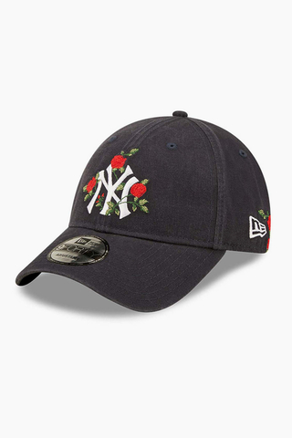New Era New York Yankees Flower 9Forty Cap 60298809 Black Red