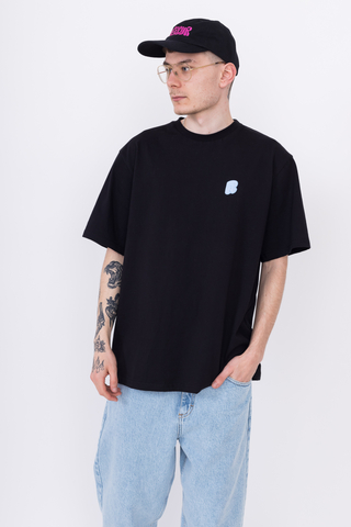 Koszulka T-shirt Relab Basic R Black Blue