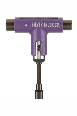 Silver Tool Purple Grey