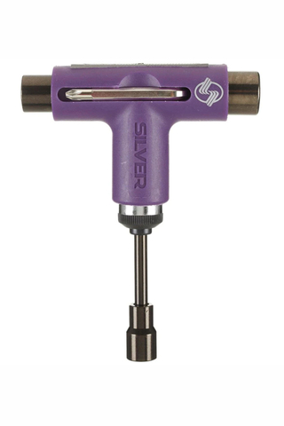 Silver Tool Purple Grey