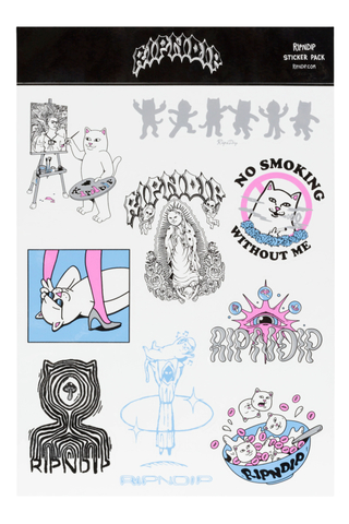 Ripndip Mother Nerm Sticker Pack Multi RNDSPR25200