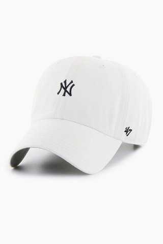 47 Brand New York Yankees Base Runner MVP Cap B-BRMPS17WBP-WHA White