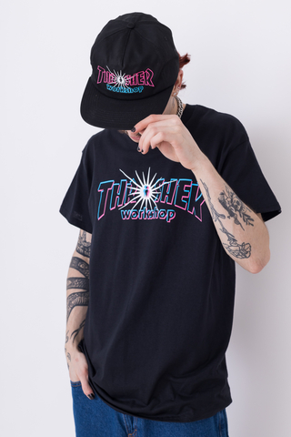 Thrasher X Alien Workshop Nova T-shirt Black