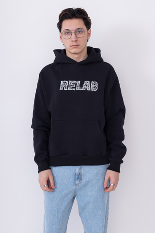 Relab Draft Hoodie Black