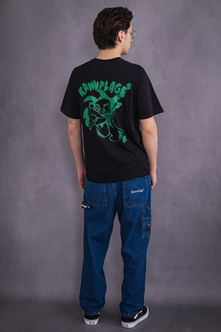 Koszulka T-shirt Kamuflage Puff Puff Pass Black