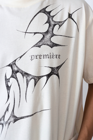 Première Slasher T-shirt Creamy