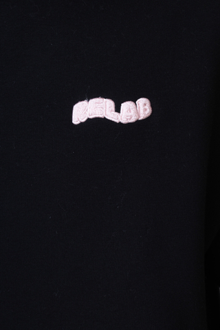 Bluza Z Kapturem Relab Basic Black Pink