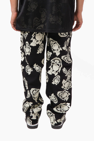 HUF X Marvel Ghost Rider Pants Black pt00259-black