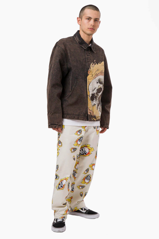 HUF X Marvel Ghost Rider Pants Natural pt00259-natur