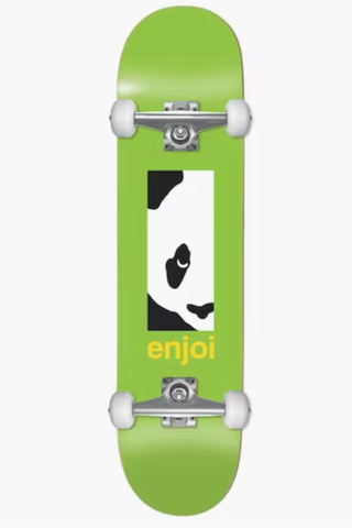 Enjoi Box Panda Skateboard Green