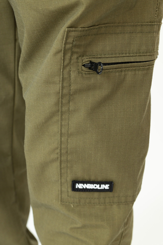 Spodnie New Bad Line Cargo Ripstop Olive White